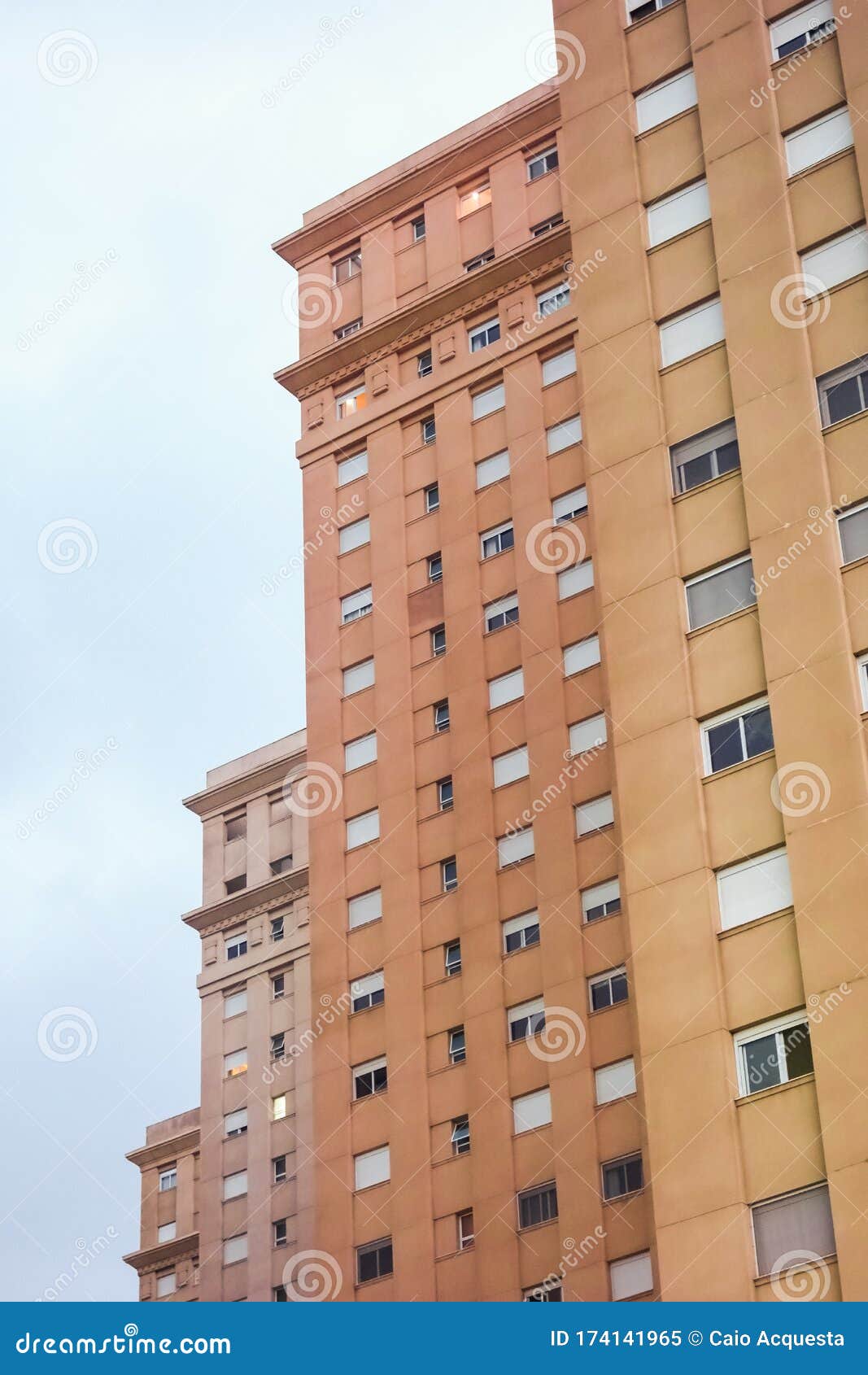Buildings in Sequence, Windows Stock Image - Image of buildings, black ...