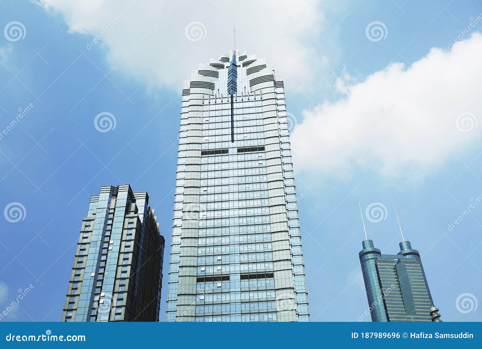 Buildings in Shenzhen stock photo. Image of modern, shenzhen - 187989696