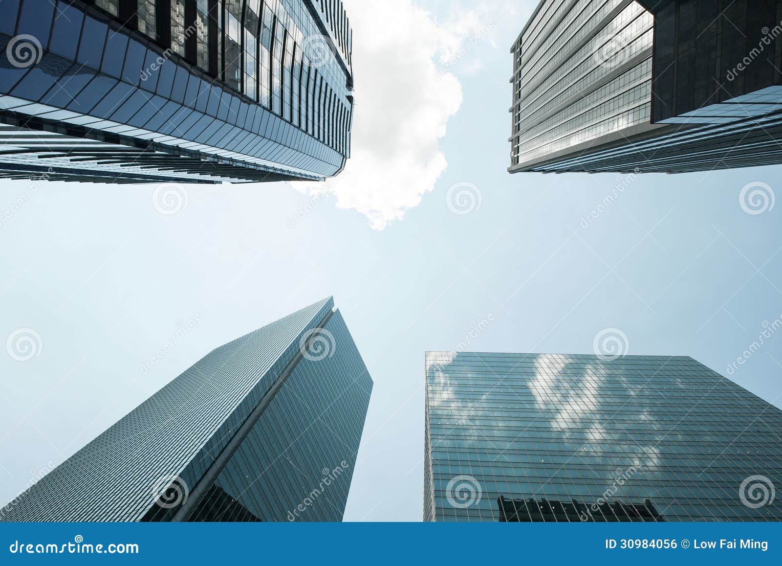 Buildings at the side stock photo. Image of tall, abstract - 30984056