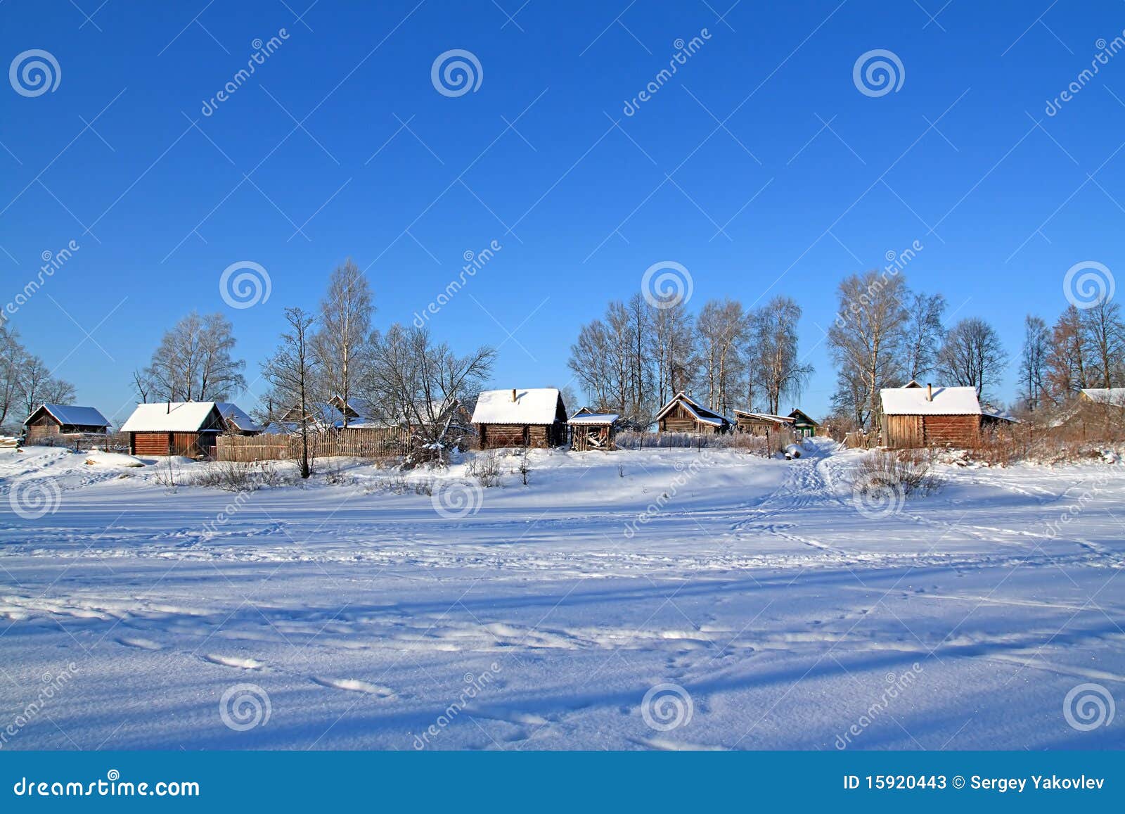 Buildings in snow stock image. Image of real, christmas - 15920443