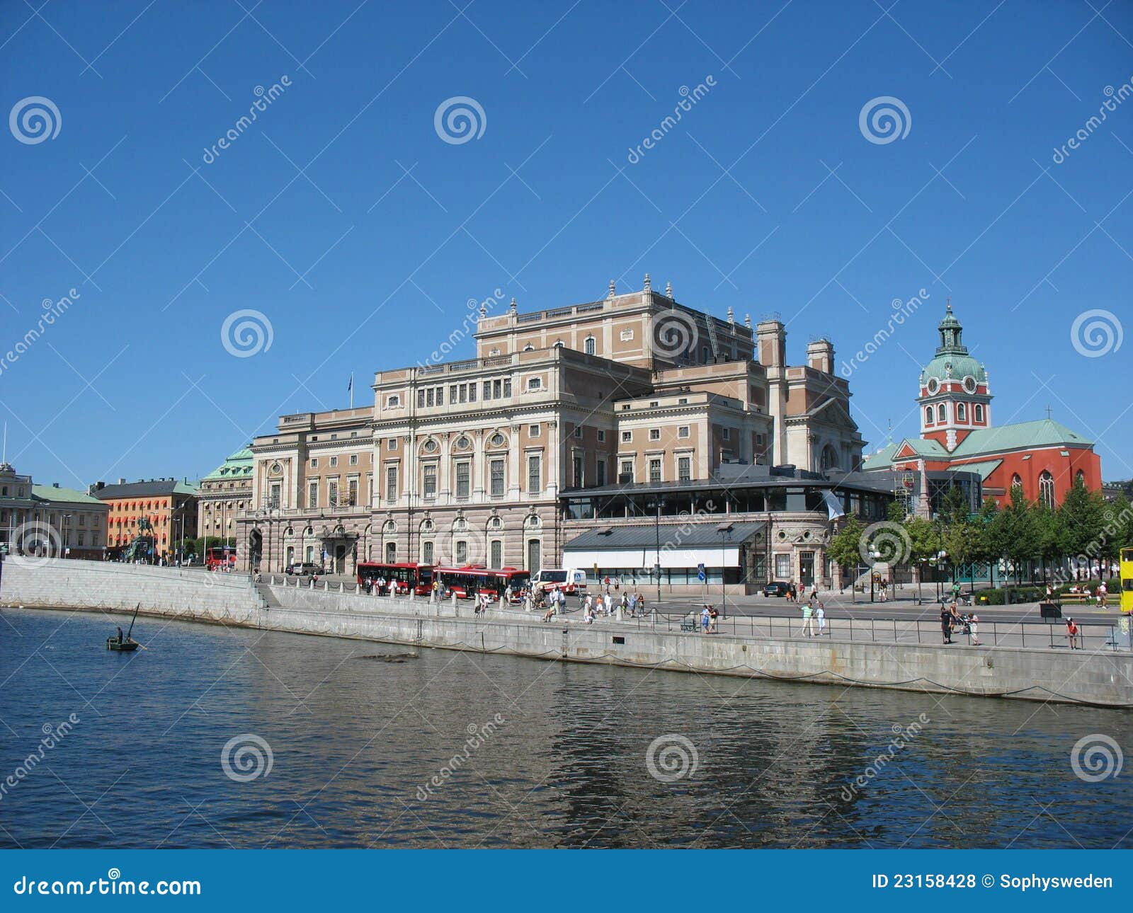 Buildings in Stockholm (Sweden) Stock Photo - Image of architecture ...