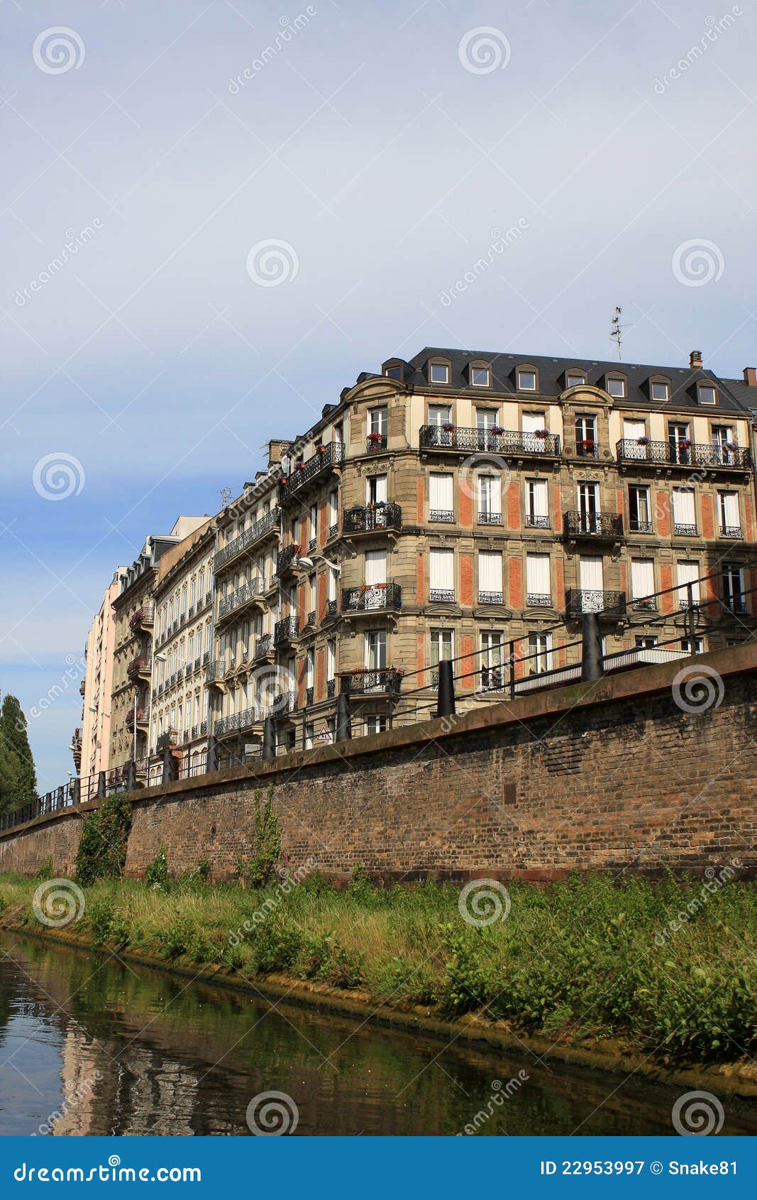 Buildings of Strasbourg stock image. Image of europe - 22953997