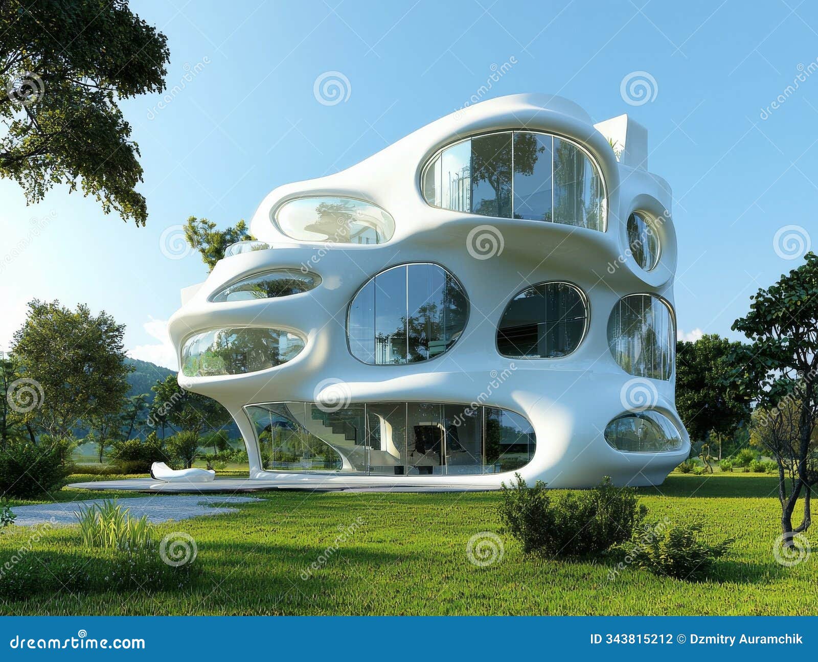 Buildings with Sustainable Forms and Materials, Using AI-assisted ...