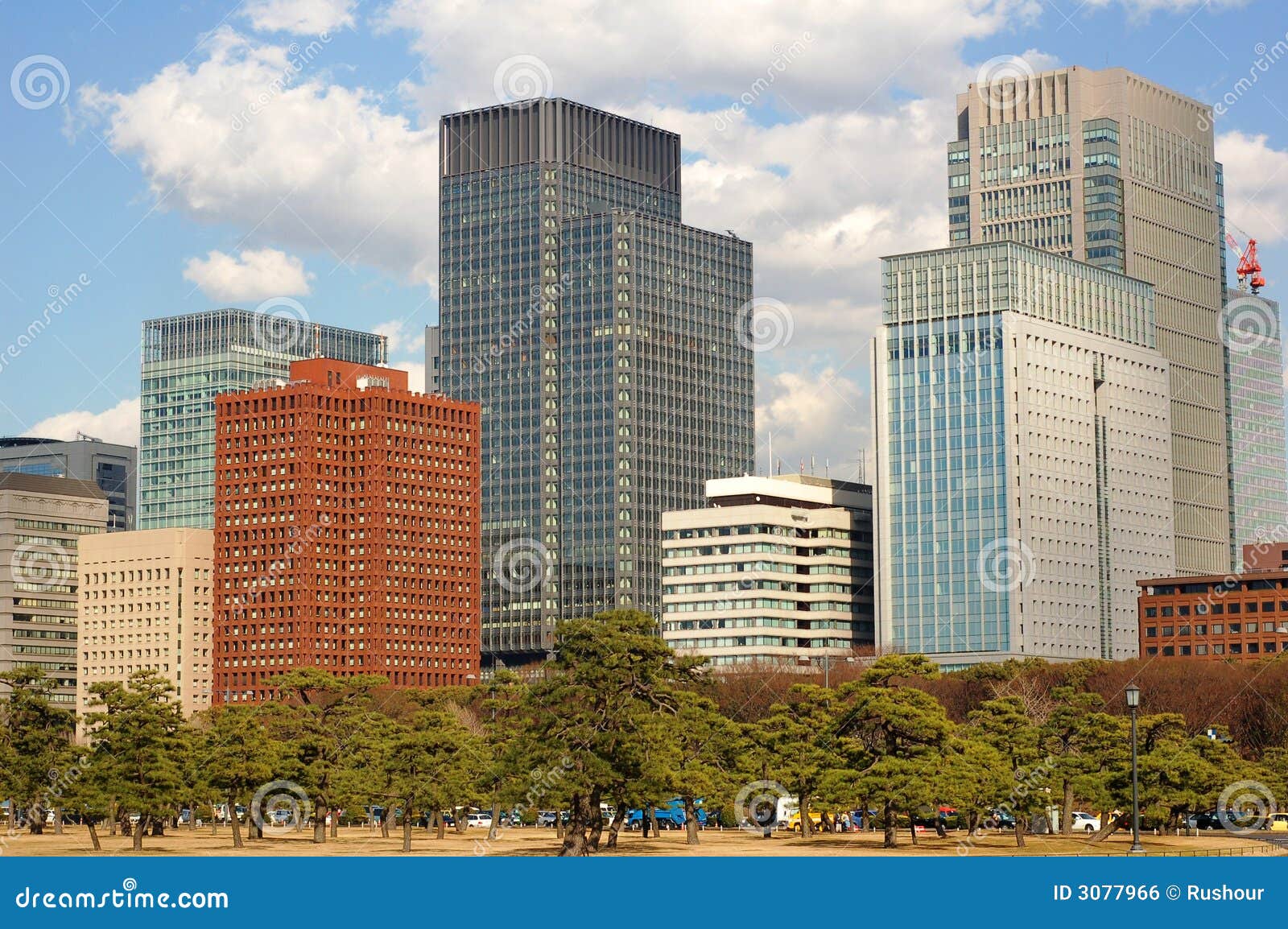 Buildings in Tokyo stock photo. Image of buildings, city - 3077966