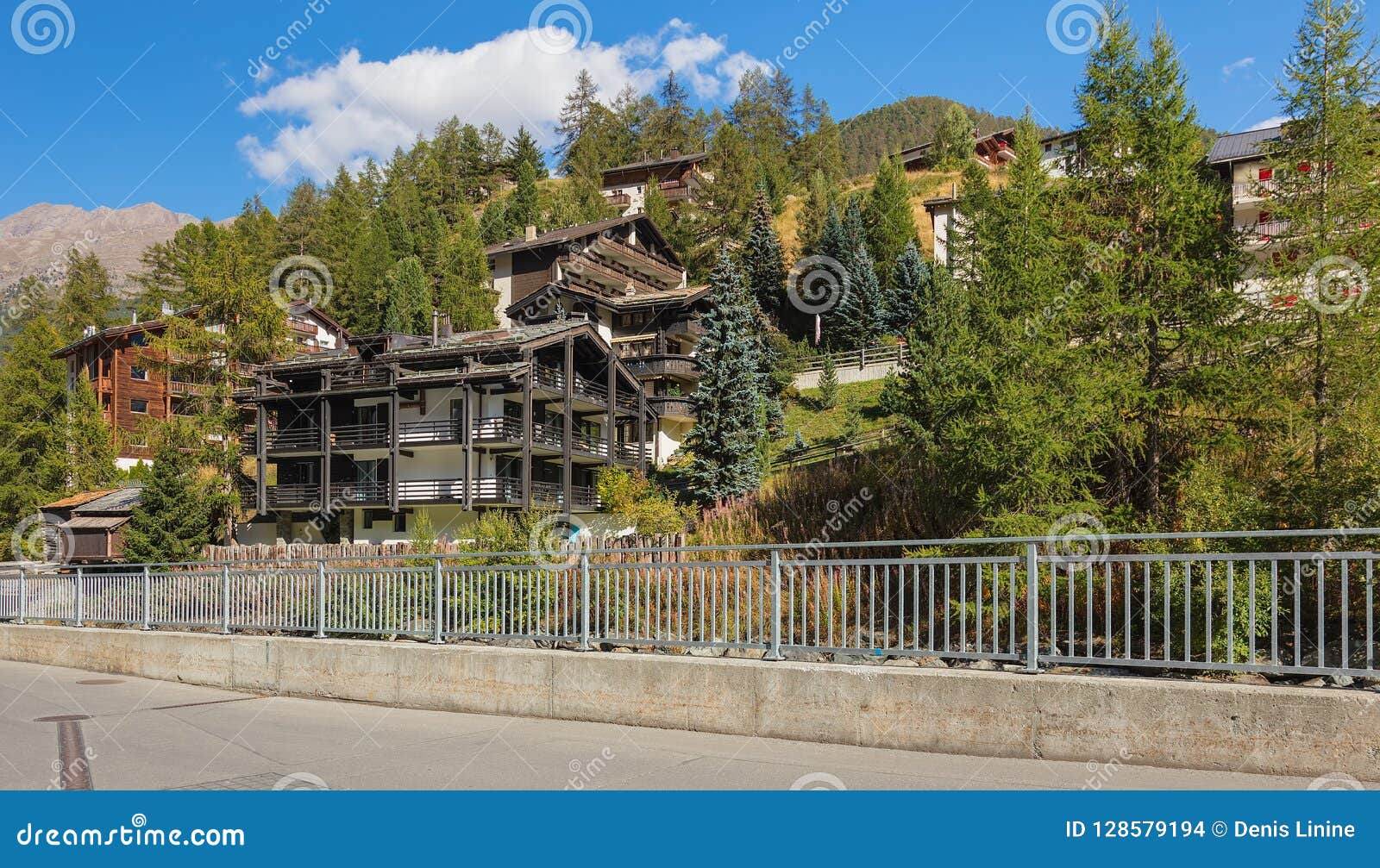 Buildings of the Town of Zermatt in Switzerland Editorial Stock Image ... Buildings of the Town of Zermatt in Switzerland Editorial Stock Image ...
