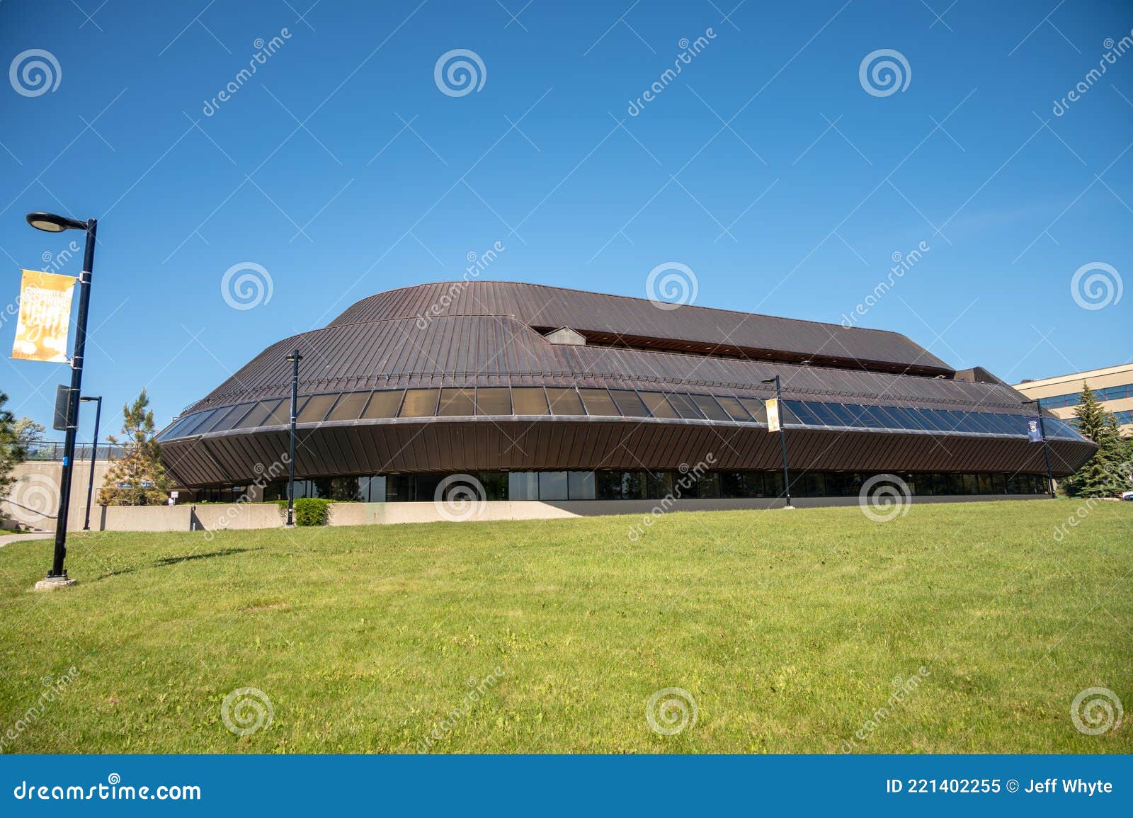 Buildings at the University of Lethbridge Editorial Image - Image of ...