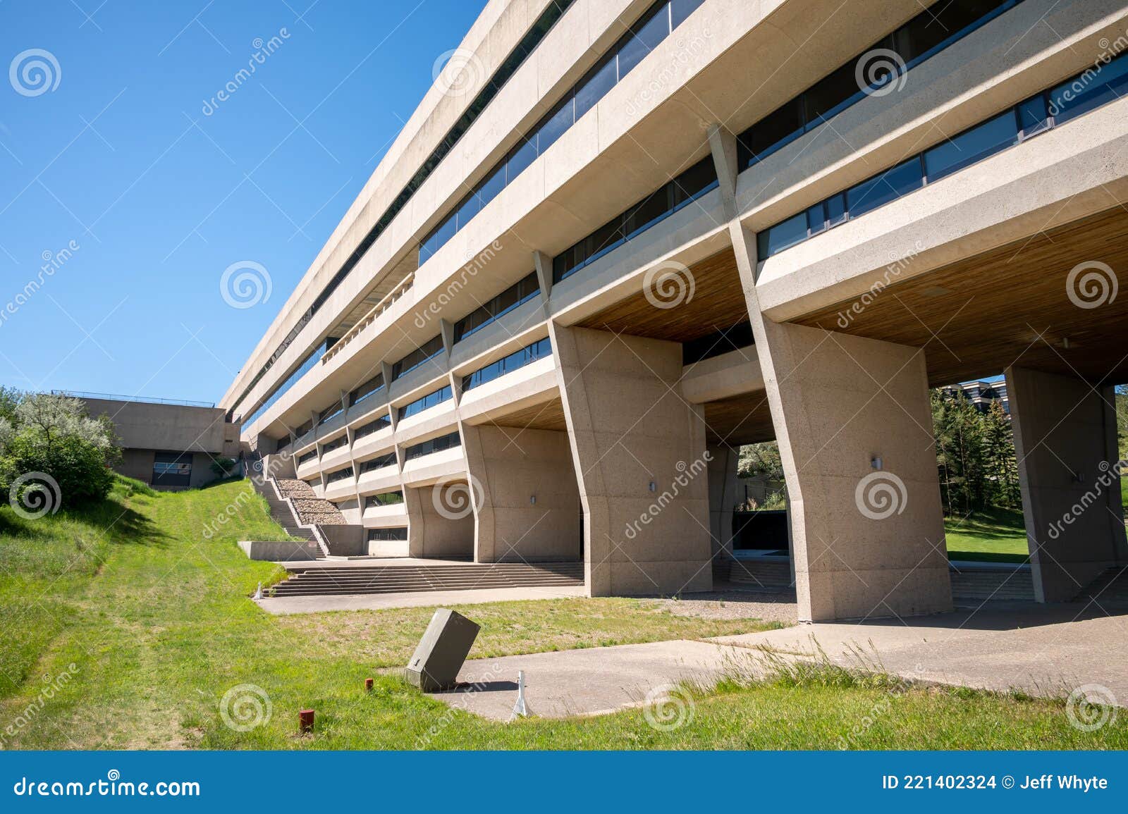 Buildings at the University of Lethbridge Editorial Stock Image - Image ...