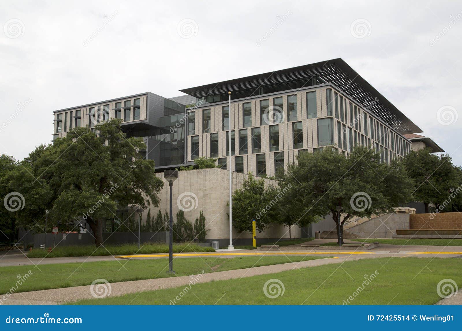 Buildings in University of Texas Stock Photo - Image of university ...