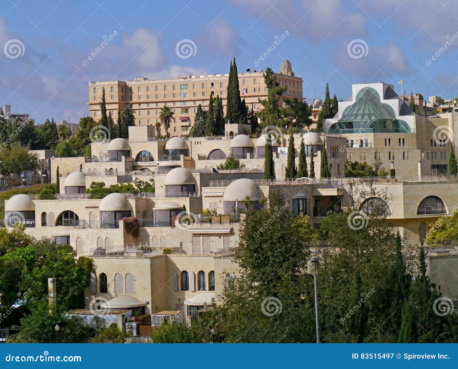 Buildings in West Jerusalem Stock Image - Image of west, hillside: 83515497