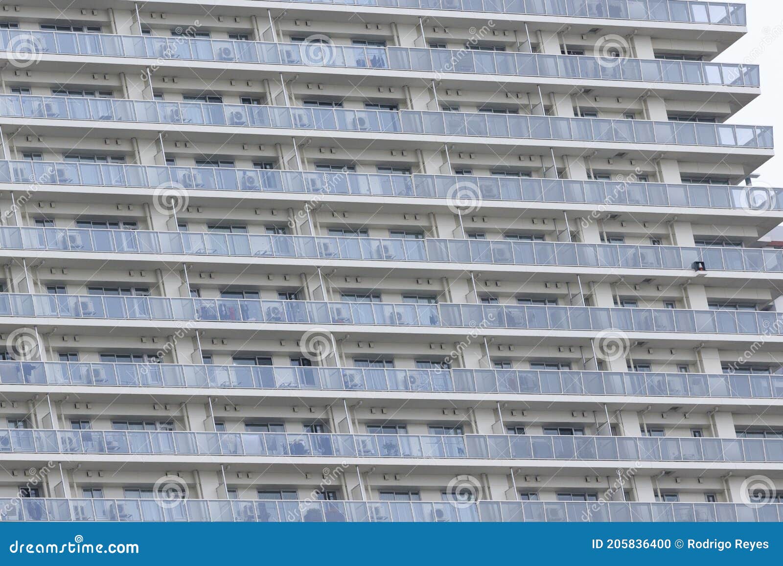 Buildings with Windows Background in Tokyo Editorial Image - Image of ...