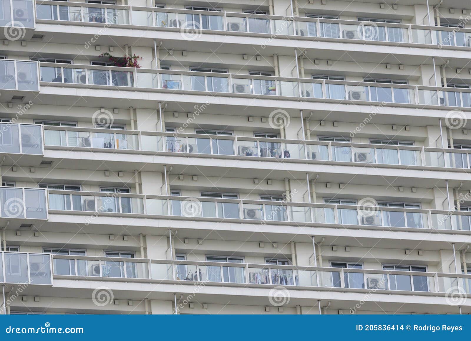 Buildings with Windows Background in Tokyo Editorial Stock Image ...