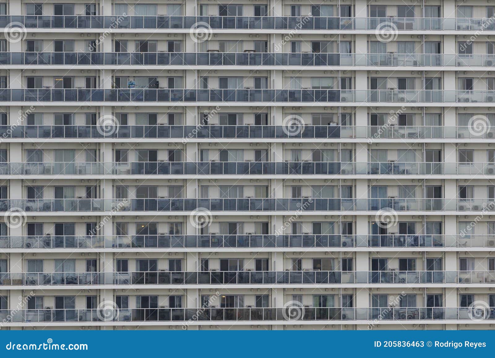 Buildings with Windows Background in Tokyo Editorial Stock Photo ...