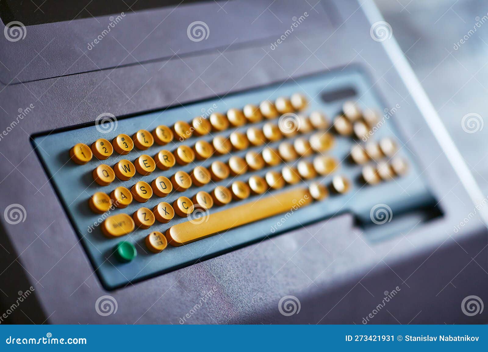 Built-in Color Keyboard with Mechanical Buttons for the Computer Stock ...