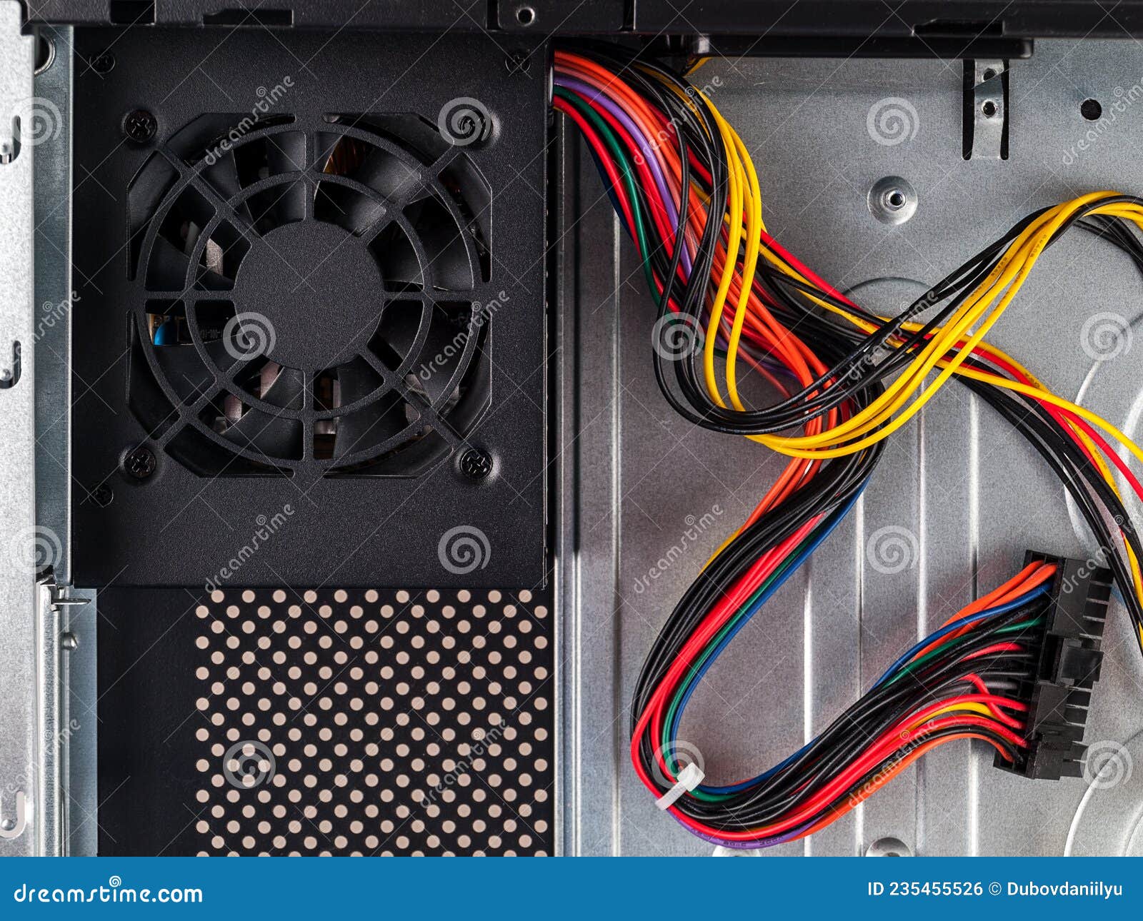 Built-in Computer Power Supply a Device Designed To Convert AC Voltage ...