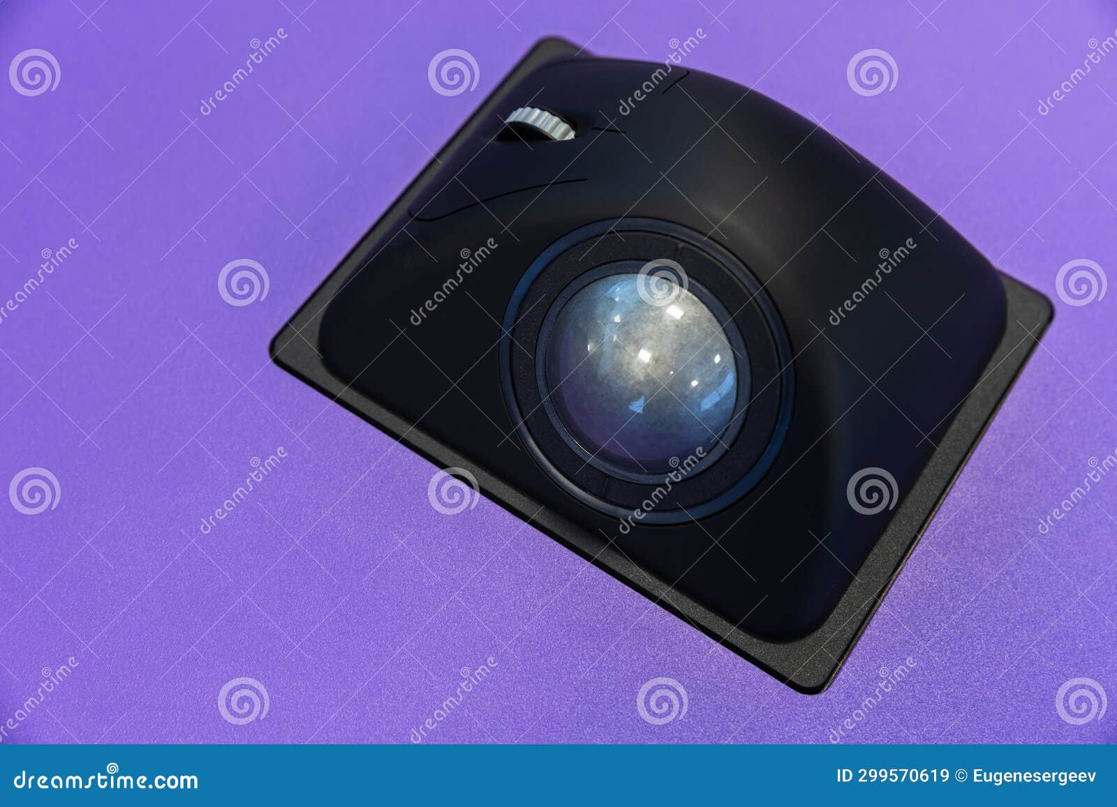Built-in Tabletop Input Device, Black Trackball Mouse Stock Image ... Built-in Tabletop Input Device, Black Trackball Mouse Stock Image ...