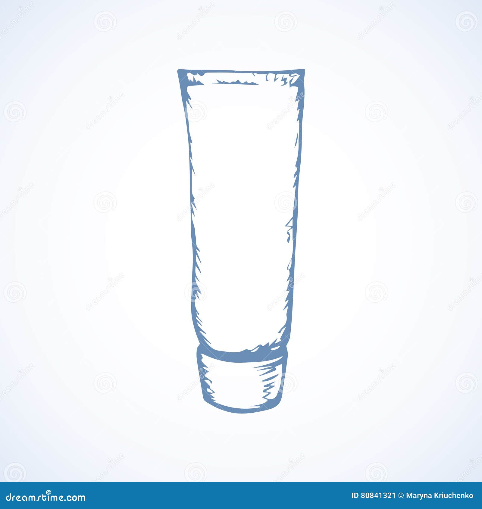 Buis Vector tekening vector illustratie. Illustration of lijm - 80841321
