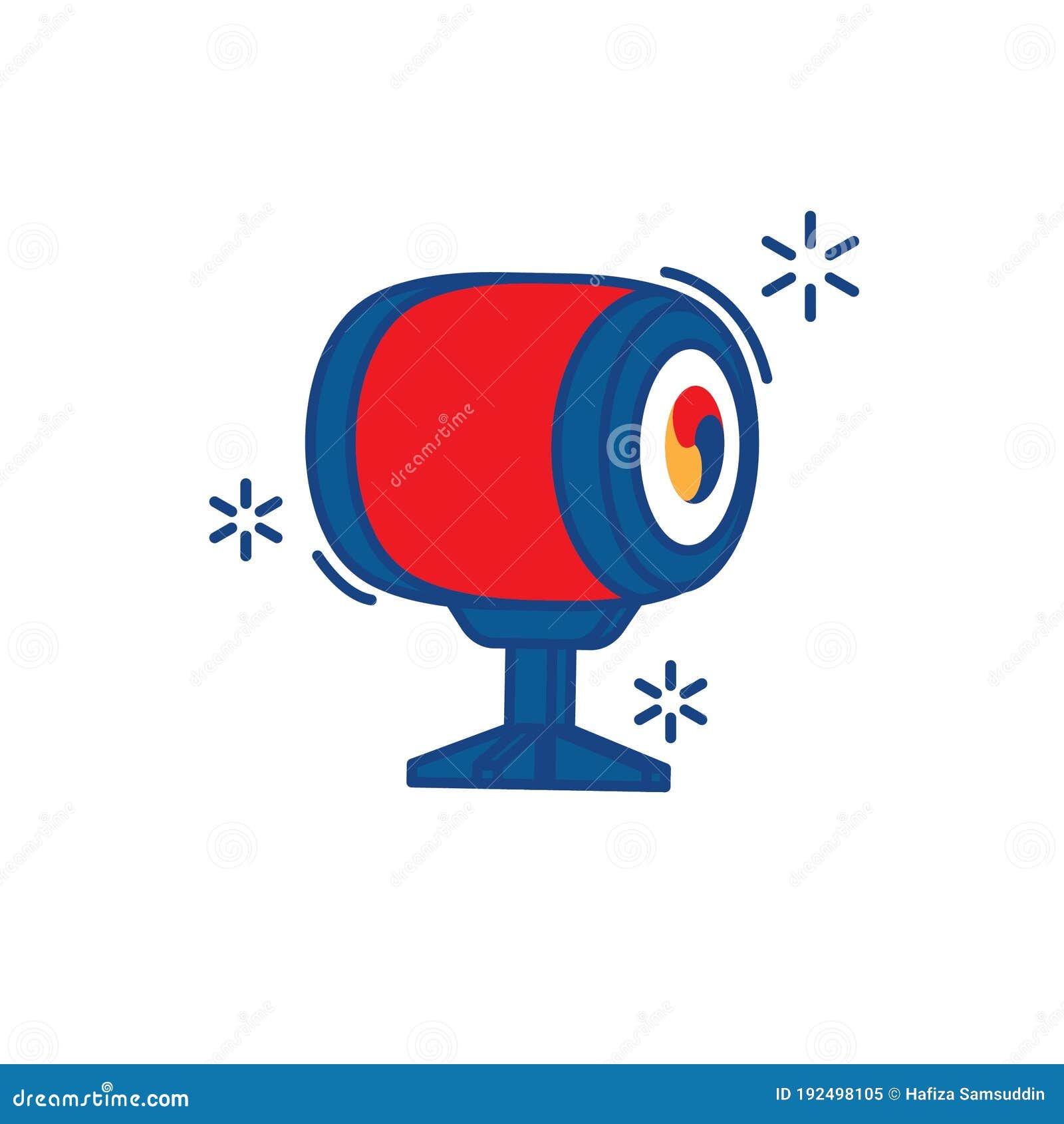 Buk Illustration. Vector Illustration Decorative Design Stock Vector ...