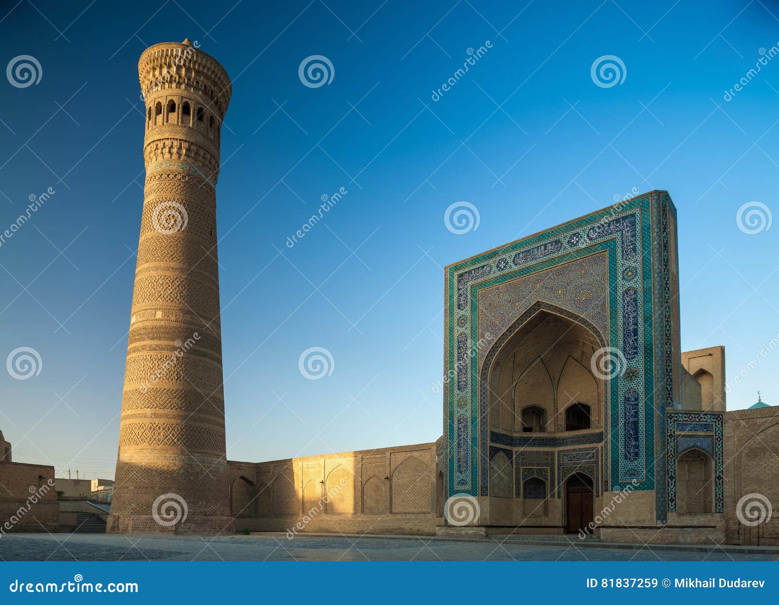 Bukhara stock image. Image of eastern, complex, brick - 81837259