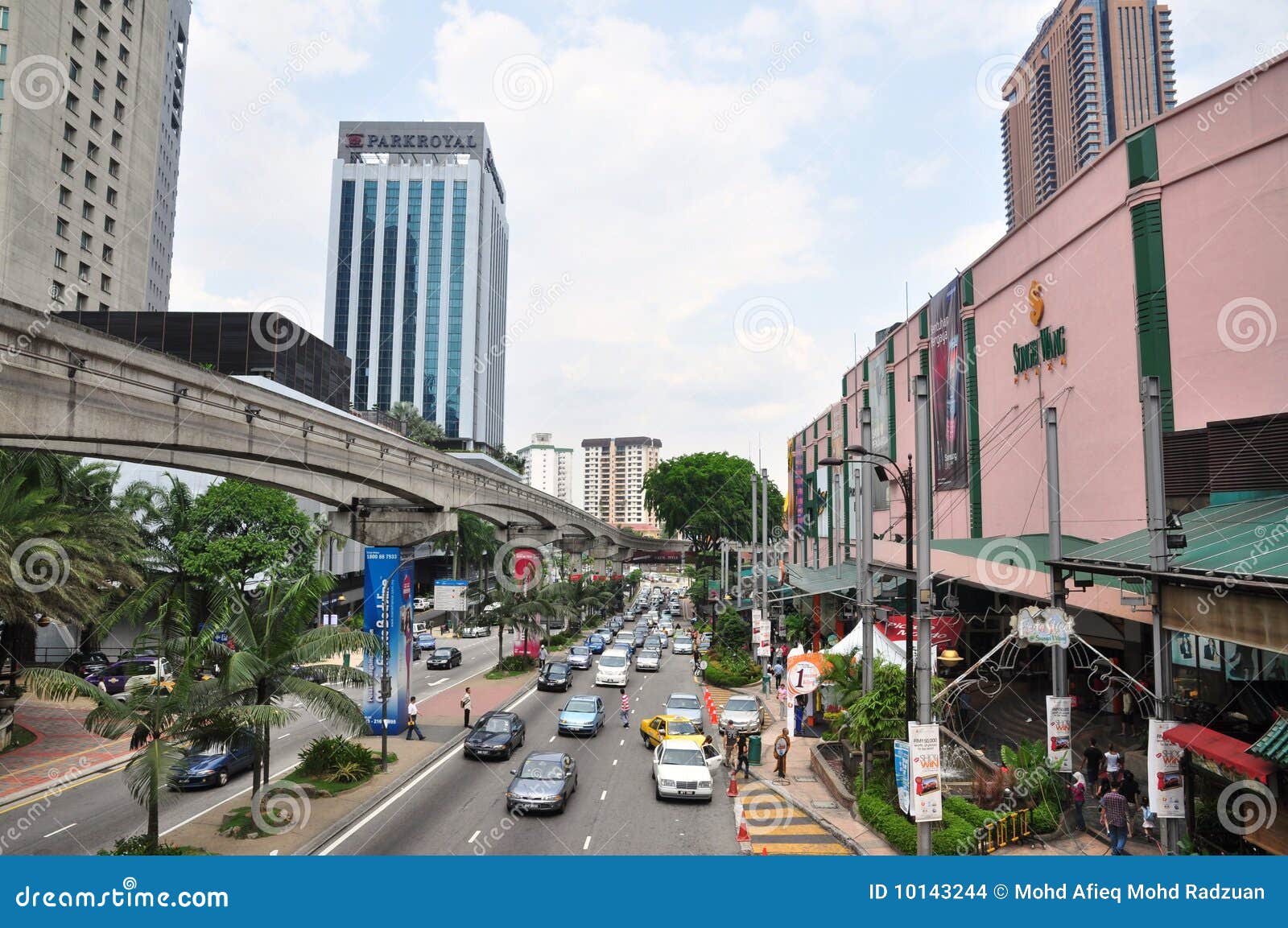 Bukit Bintang Kuala Lumpur imagen de archivo editorial. Imagen de ...