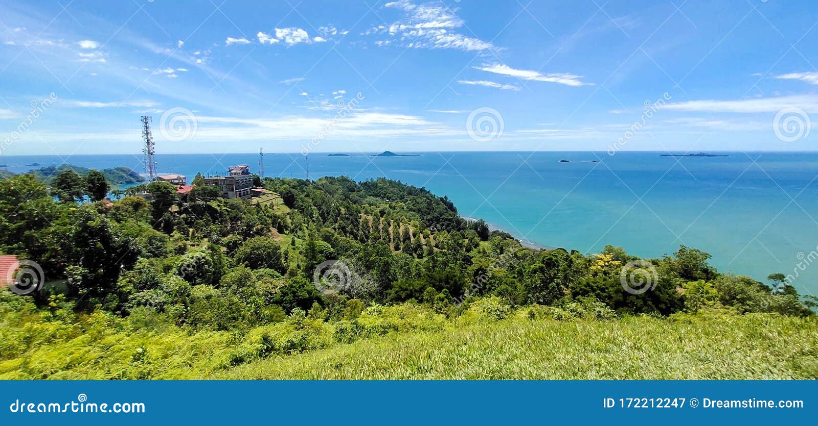 Bukit Langkisau, Painan, Sumatra Barat. Stock Image - Image of painan ...