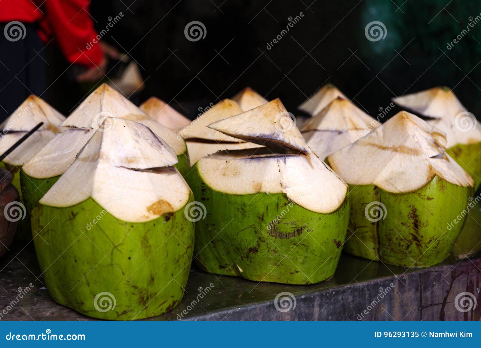 Buko Juice& X28;coconut& X29; on Table Stock Image - Image of coconut ...