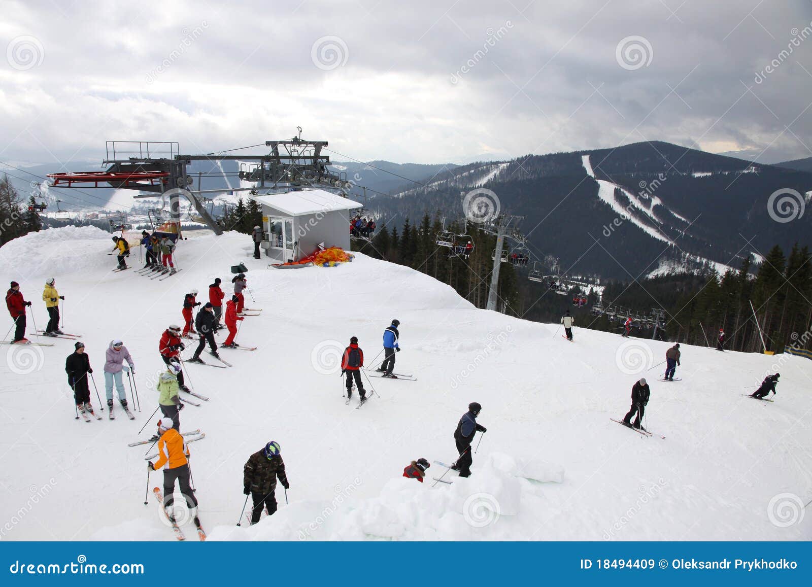 Bukovel Ski Resort, Ukraine Editorial Stock Image - Image: 18494409