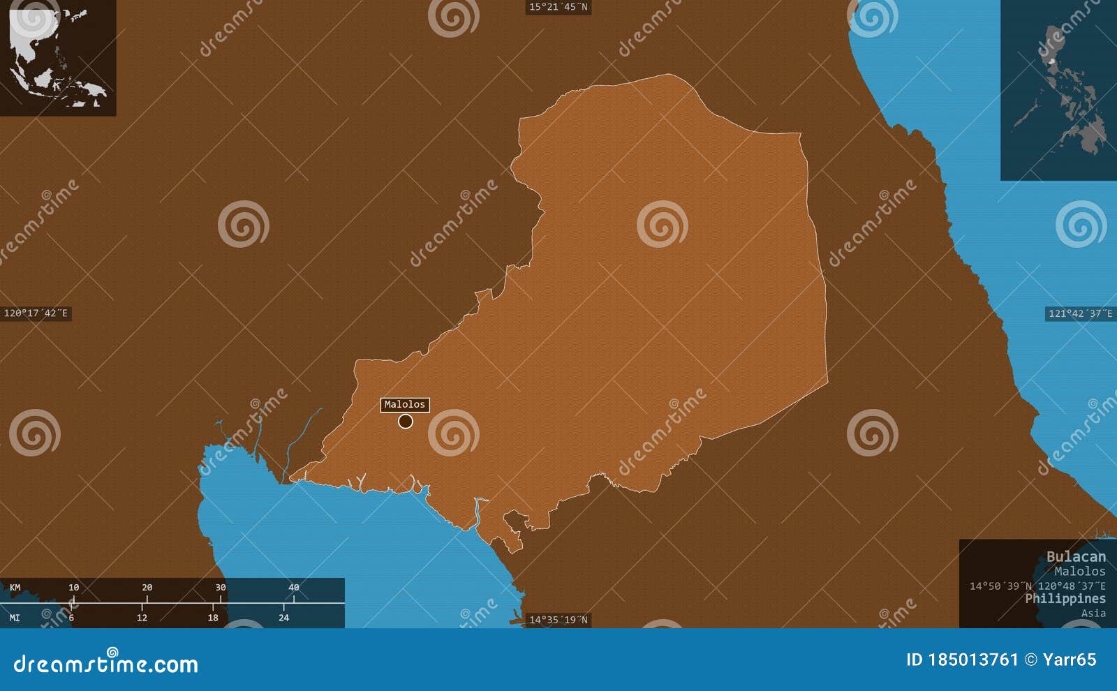 Bulacan, Philippines - Composition. Pattern Stock Illustration ...