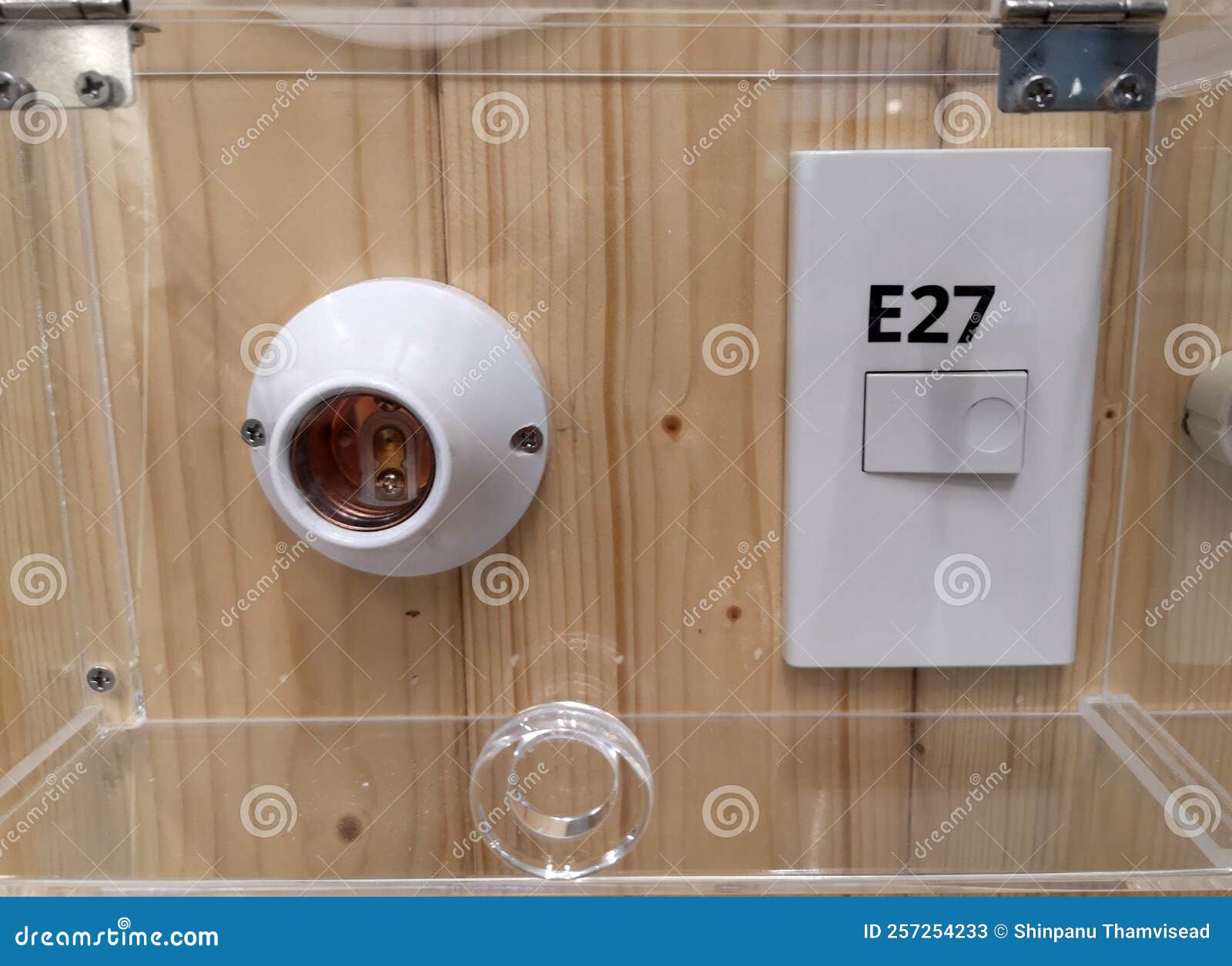 Bulb Basic Experiment Kit. Equipment for Test Electrical. Stock Image ...