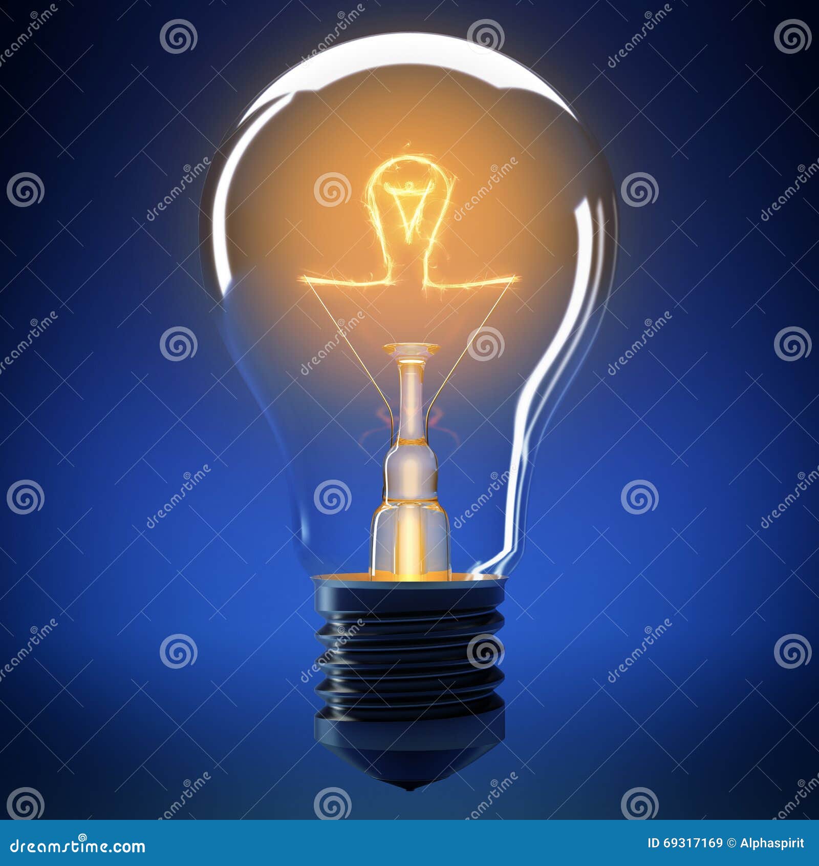 Bulb in bulb stock image. Image of object, inspire, electricity - 69317169