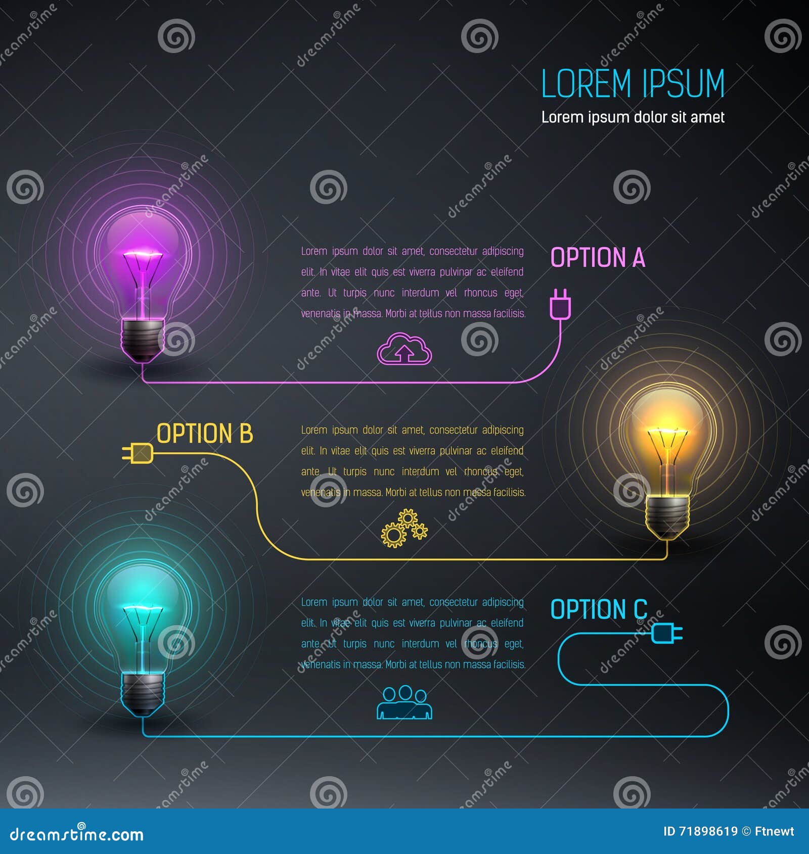 Bulb 9 stock illustration. Illustration of business, bulb - 71898619