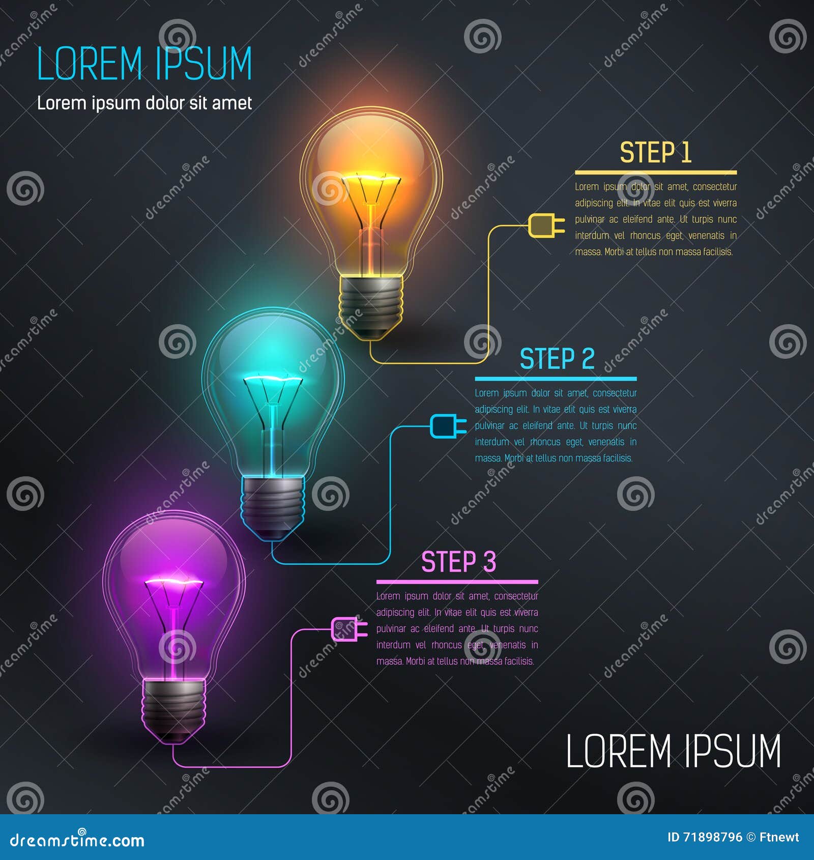 Bulb 1 stock illustration. Illustration of imagination - 71898796