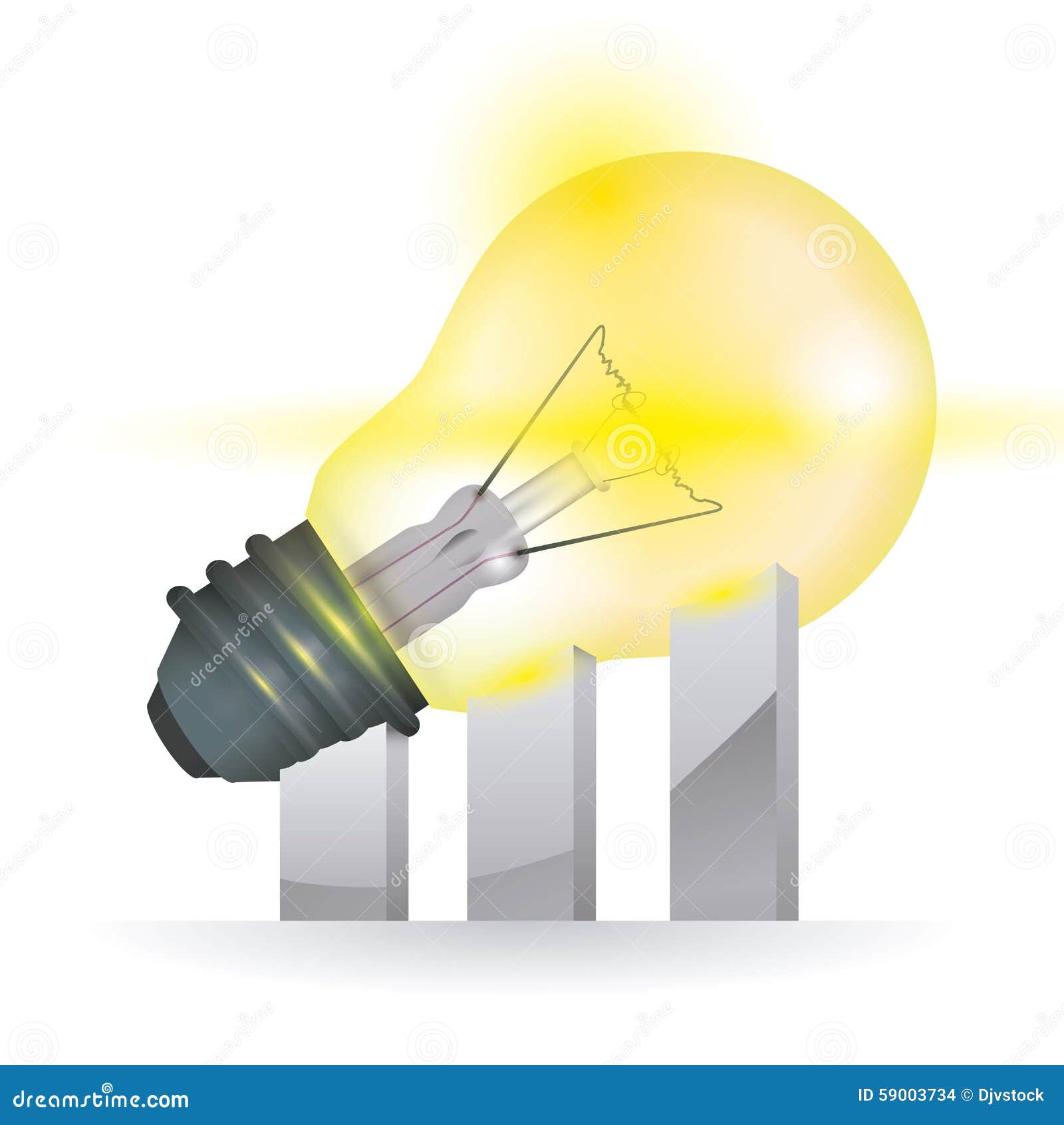 Bulb design. stock vector. Illustration of advance, design - 59003734