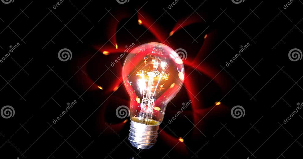 Bulb electron stock illustration. Illustration of glass - 107947425