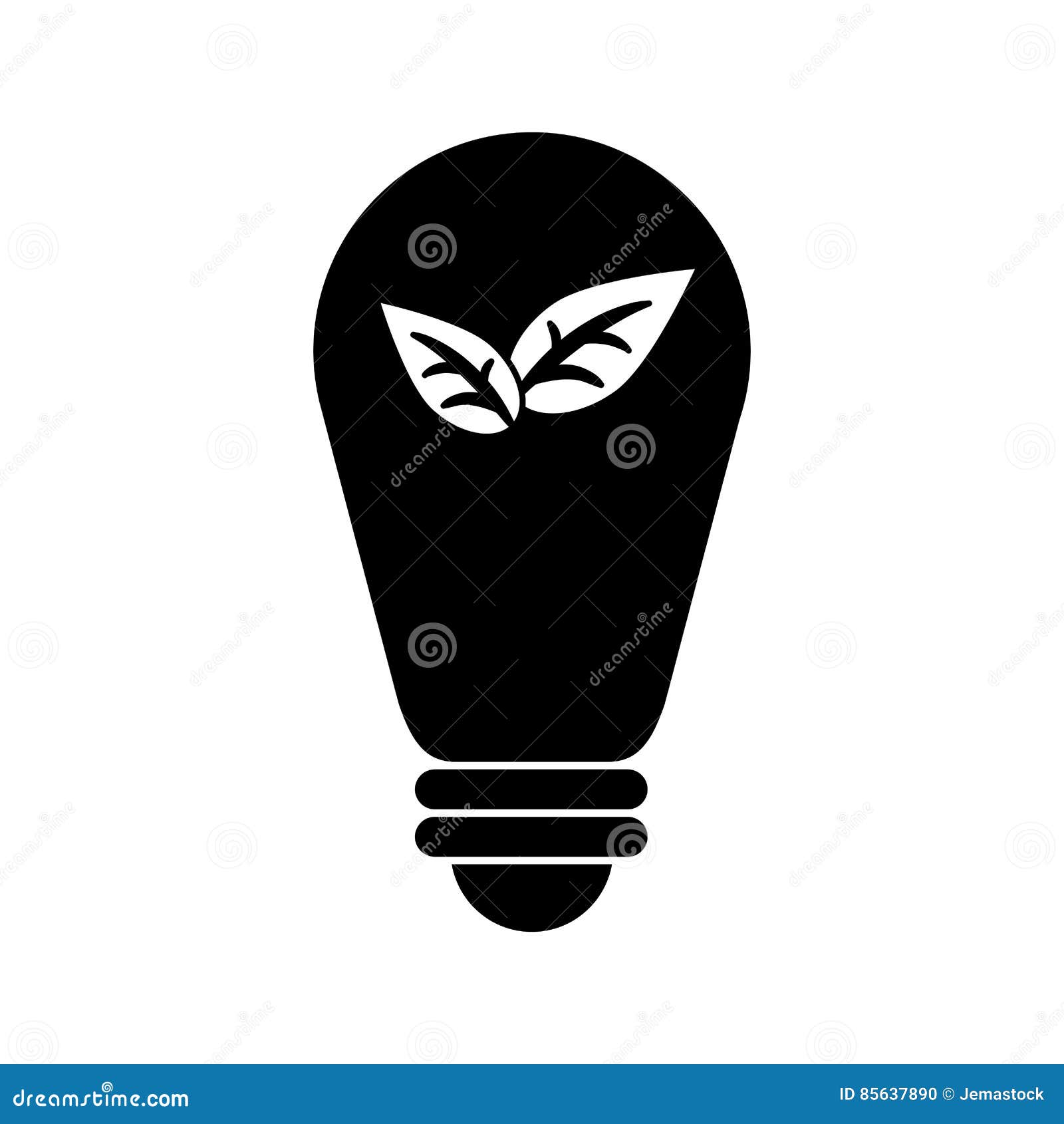 Energy Leaf Logo Vector Illustration | CartoonDealer.com #92686874