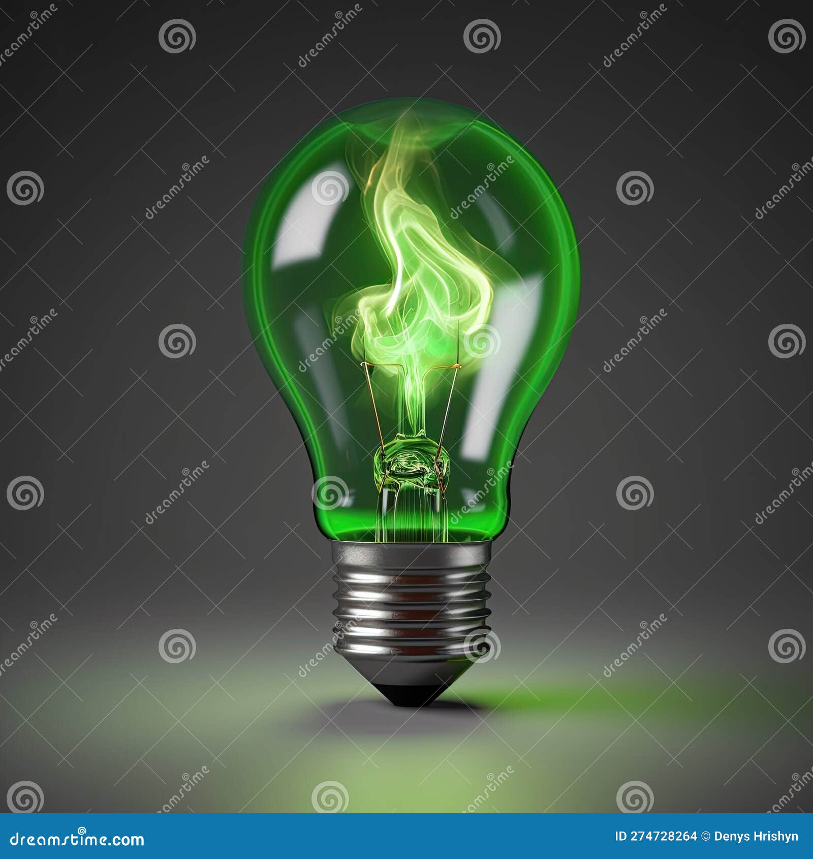 Bulb Exploding with Fire and Smoke Colors Stock Illustration ...