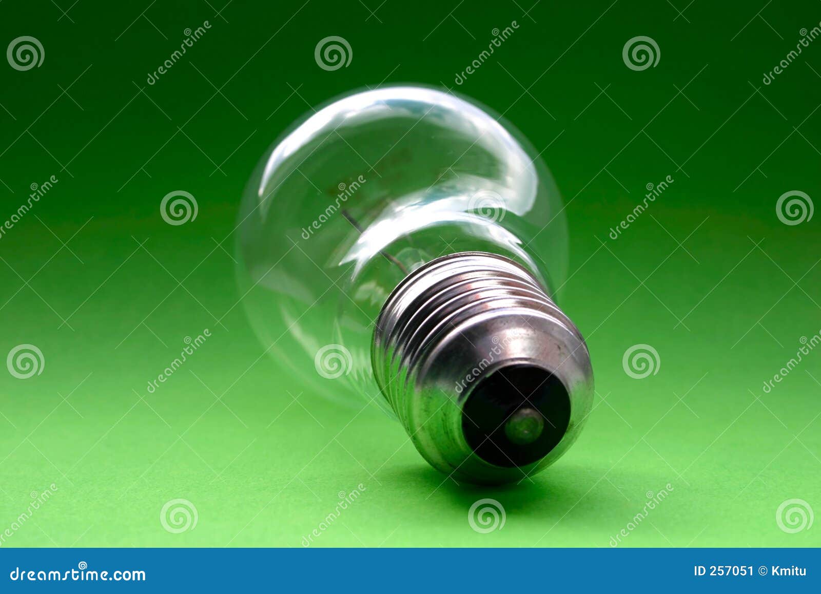 Bulb on green stock image. Image of lamp, lightbulb, electricity - 257051