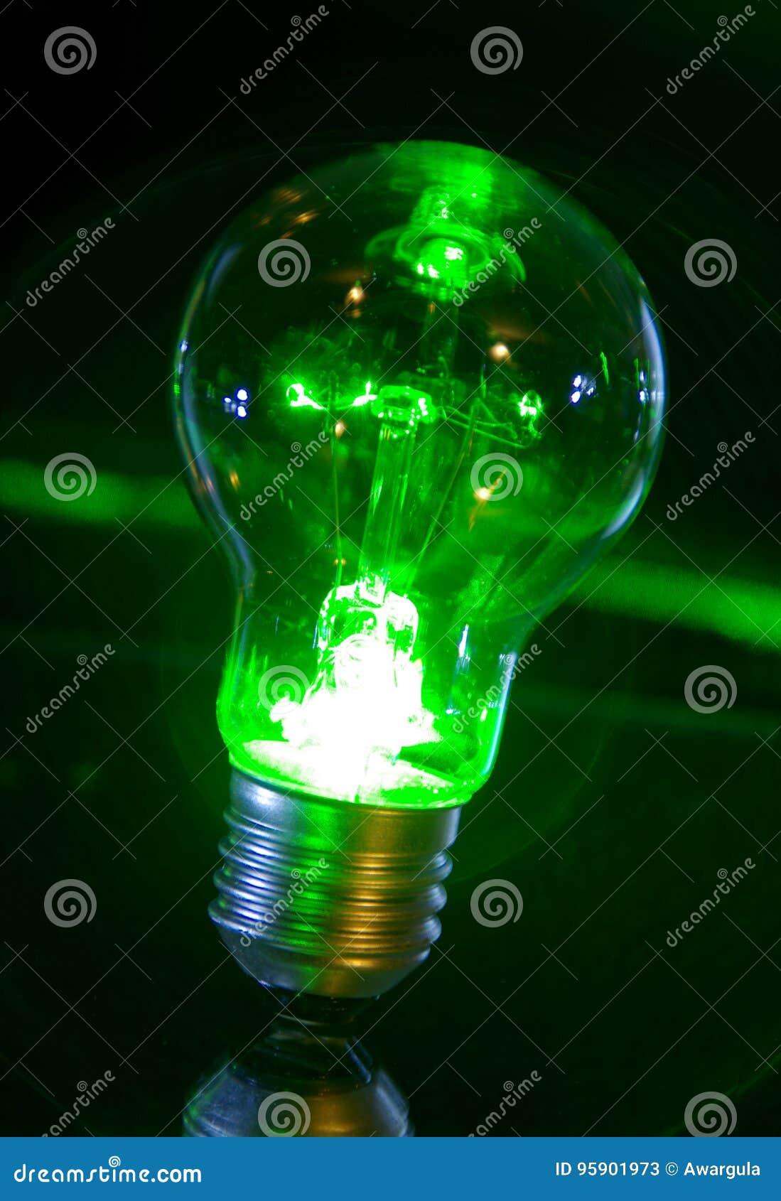 Bulb green power stock image. Image of color, supply - 95901973