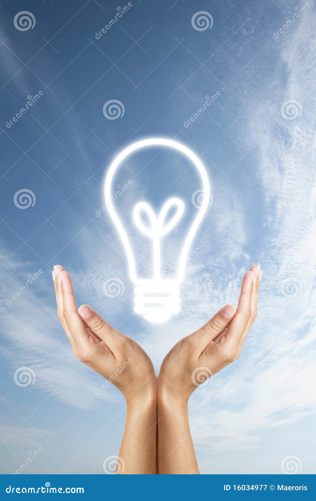 Bulb in hands stock image. Image of lightbulb, lamp, ecology - 16034977