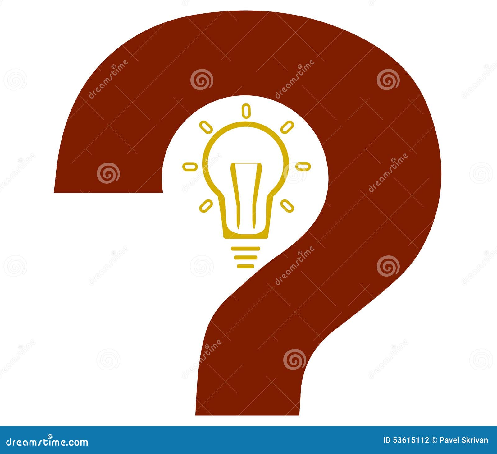 Bulb icon stock illustration. Illustration of problem - 53615112