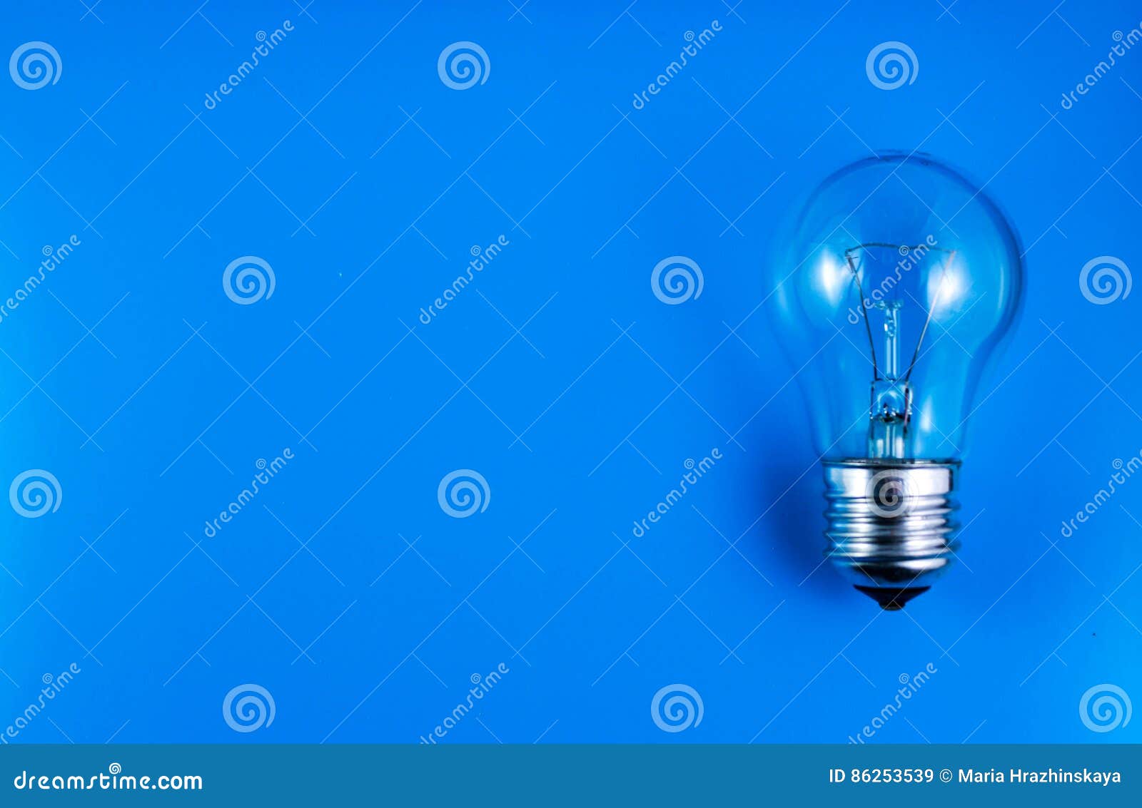 Bulb Idea on Blue Background Acid Stock Image - Image of idea, cars ...
