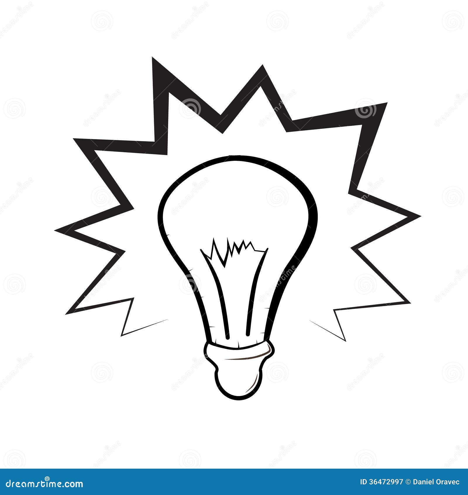 Bulb Illustration stock vector. Illustration of lamp - 36472997