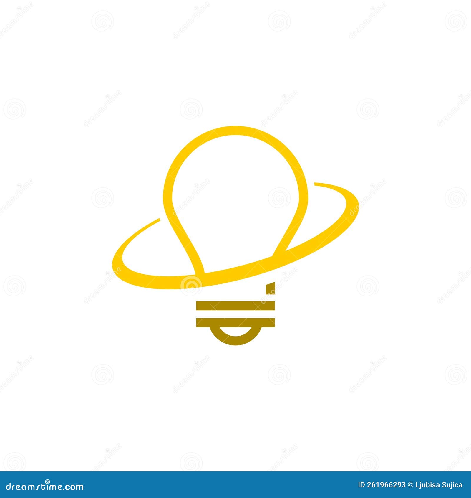 Bulb Logo Designs Concept. Light Bulb Idea Logo Icon Isolated on White ...