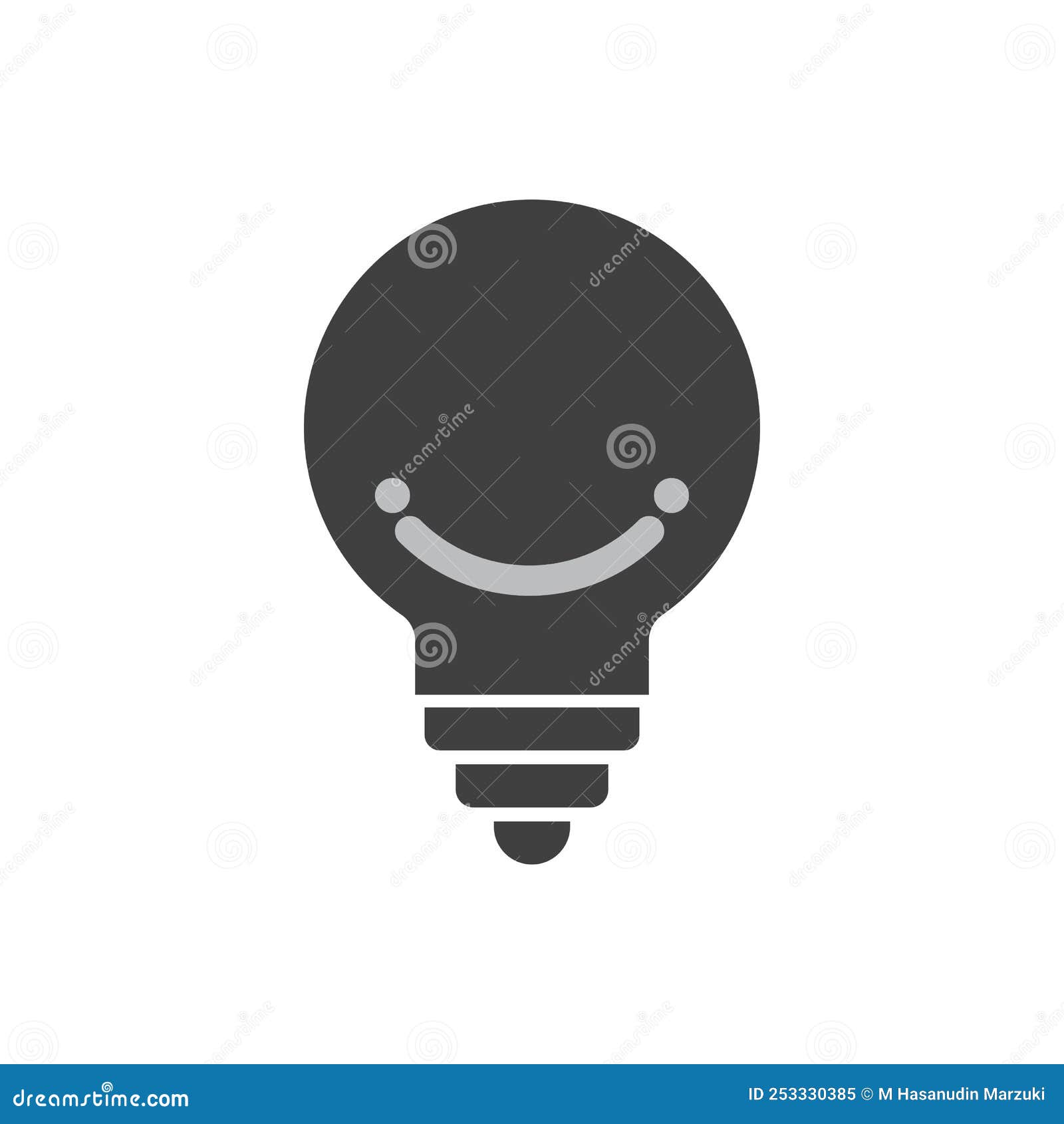 Bulb logo vector stock illustration. Illustration of brain - 253330385