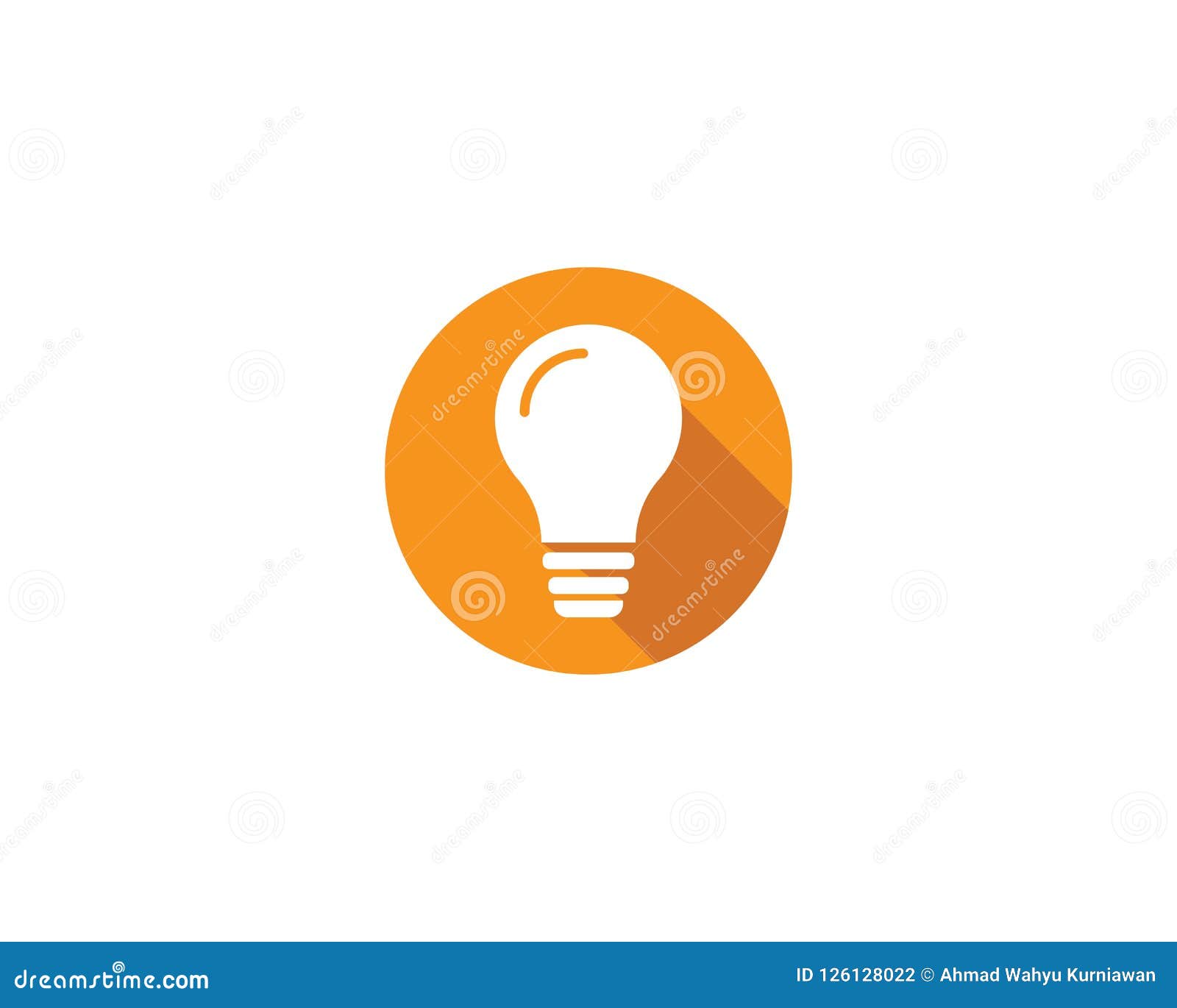 Bulb logo vector stock vector. Illustration of logo - 126128022