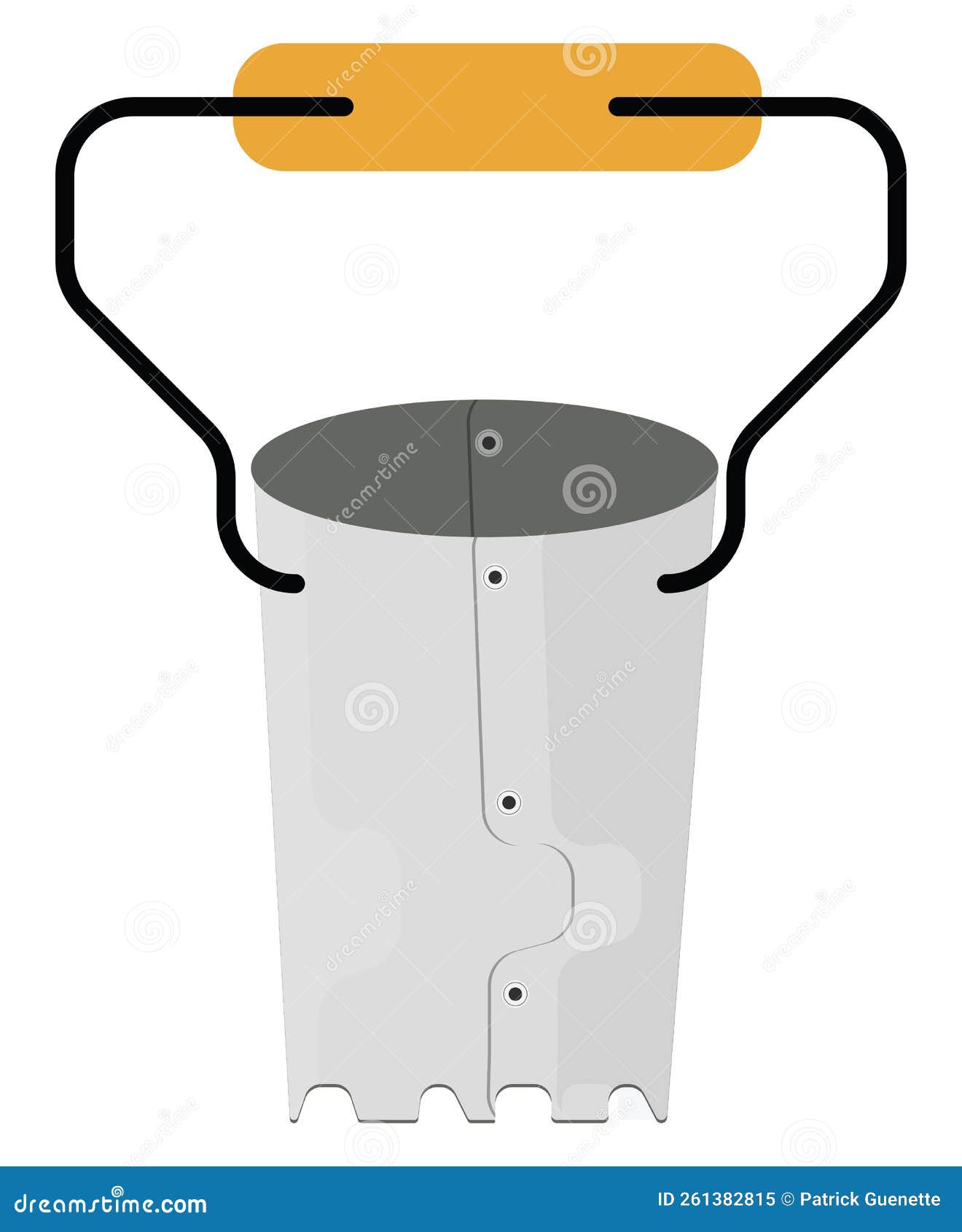 Bulb planter, icon stock vector. Illustration of hobby - 261382815