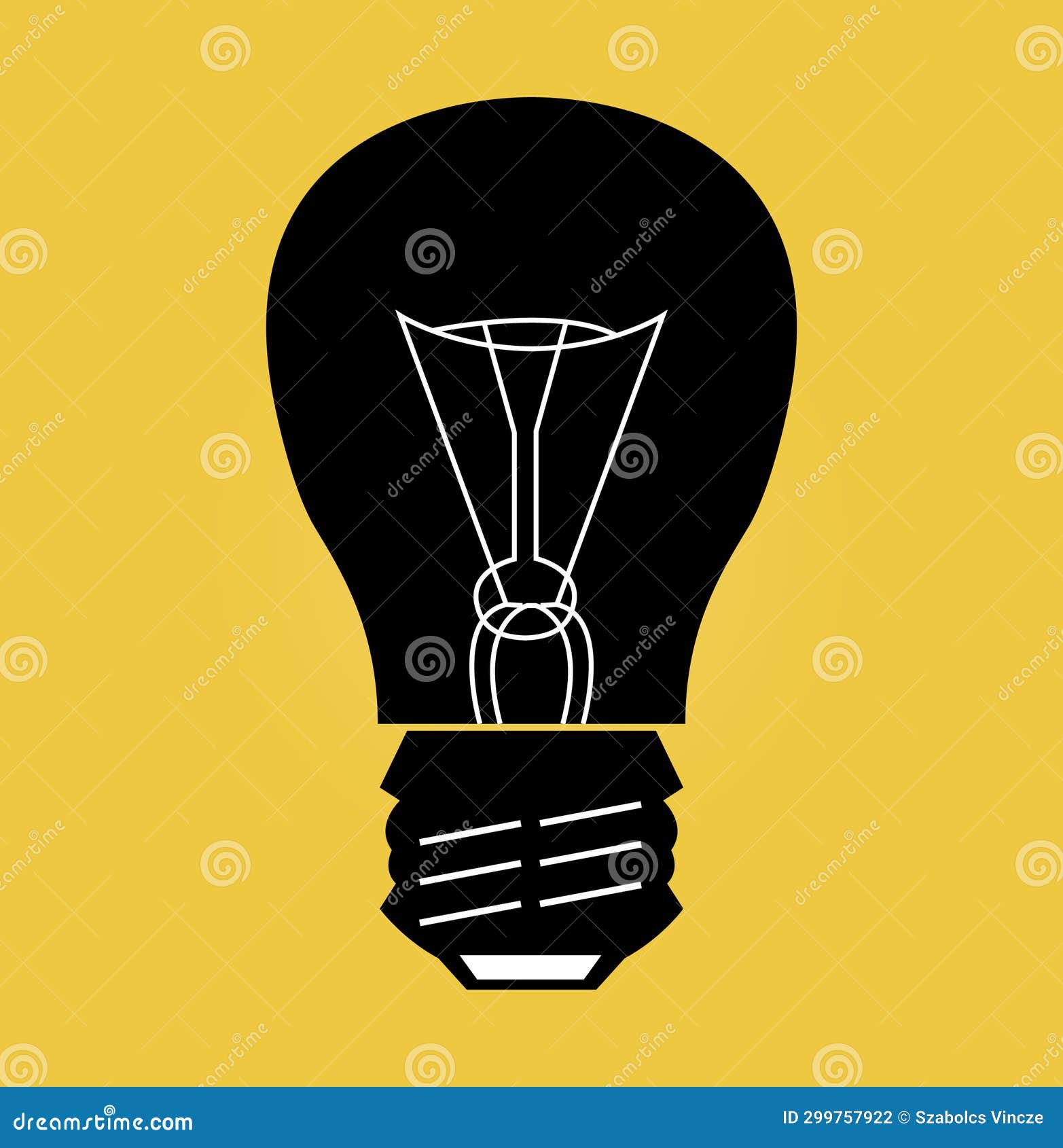 Bulb Silhouette ( Flashbulb ) Stock Vector - Illustration of creative ...