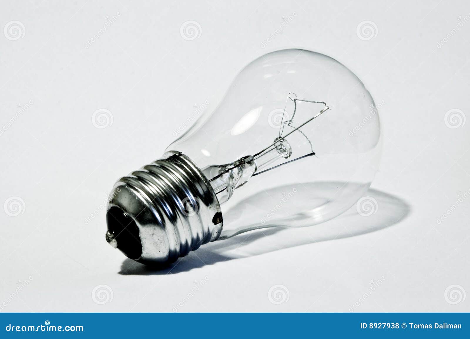 Bulbo foto de archivo. Imagen de cristal, brillante, transparente - 8927938