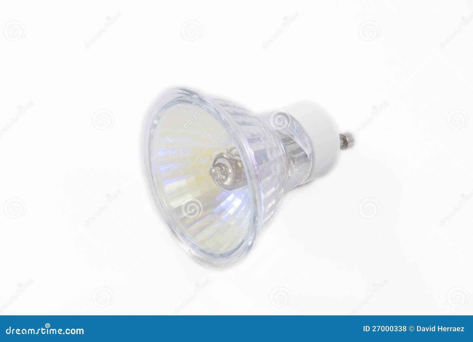 Bulbo de halogênio foto de stock. Imagem de holofote - 27000338