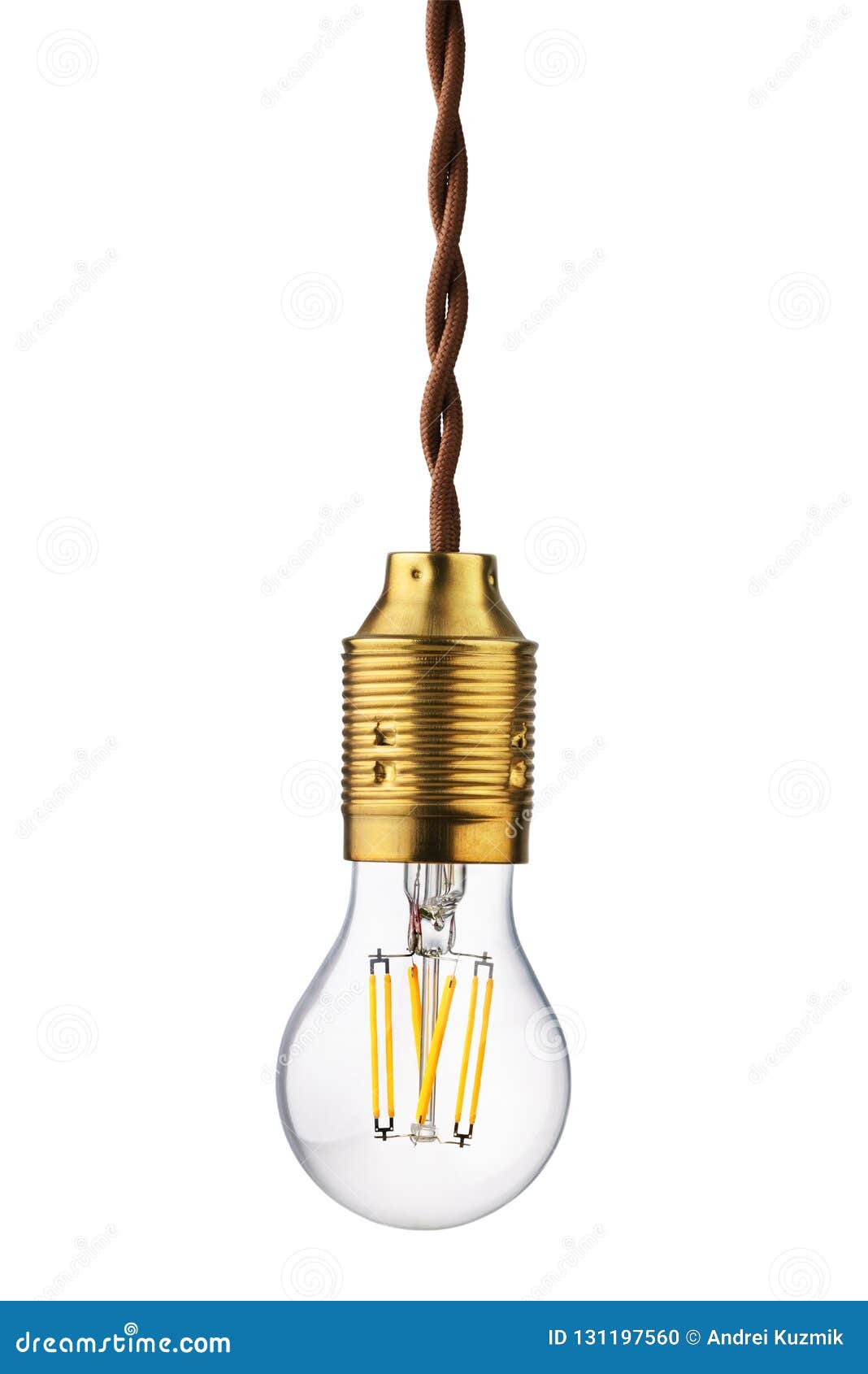 Bulbo Del Filamento Del LED Foto de archivo - Imagen de eléctrico ...