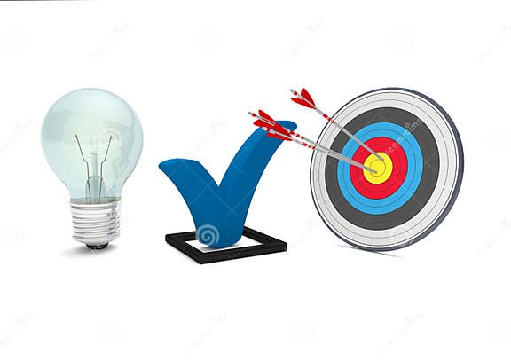 Bulbo Tick Target stock de ilustración. Ilustración de piense - 80430717